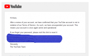 How To Get Your Terminated YouTube Account Back - ChavaS Online Marketing
